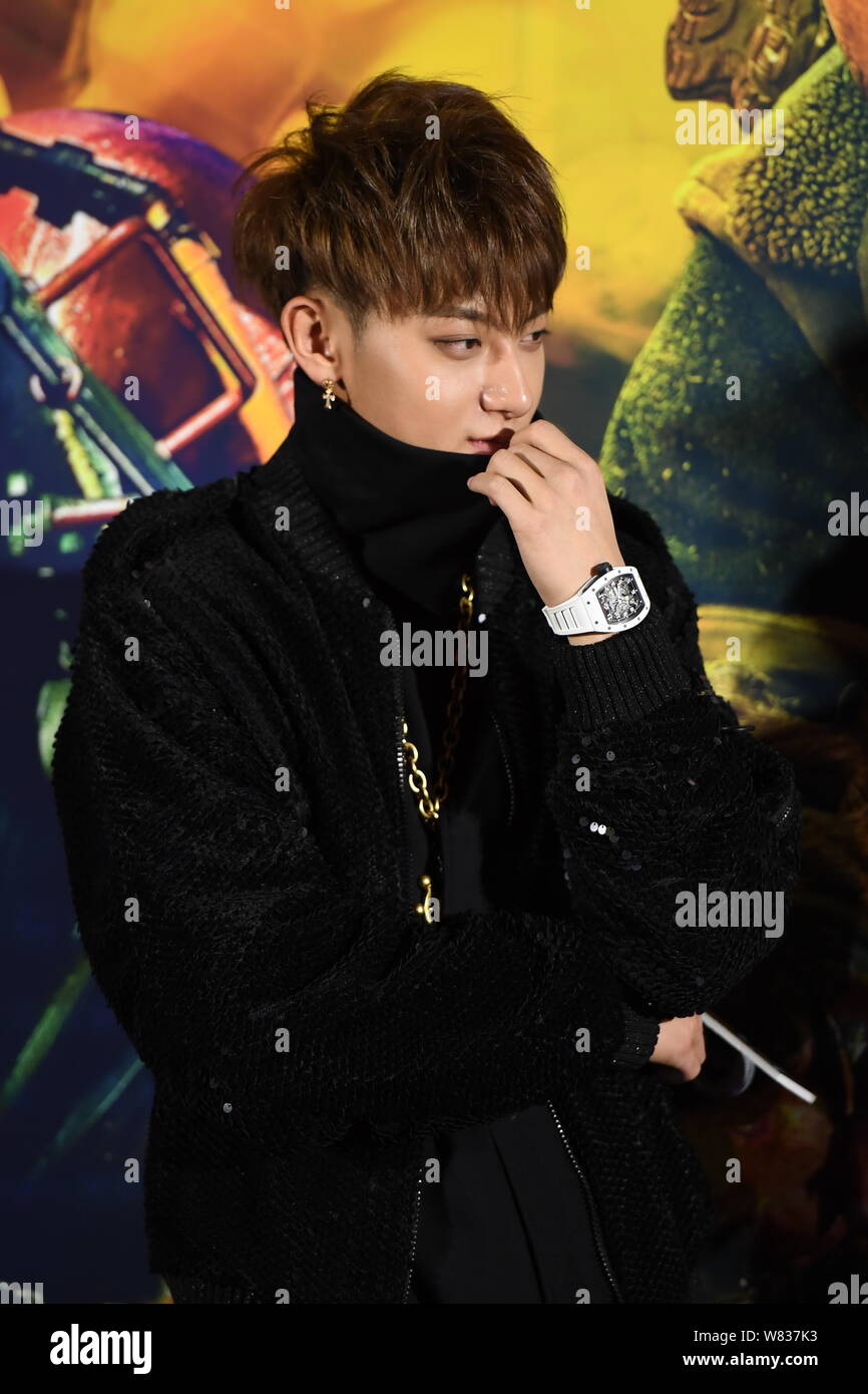 Chinese Singer And Actor Huang Zitao Better Known As Z Tao Attends