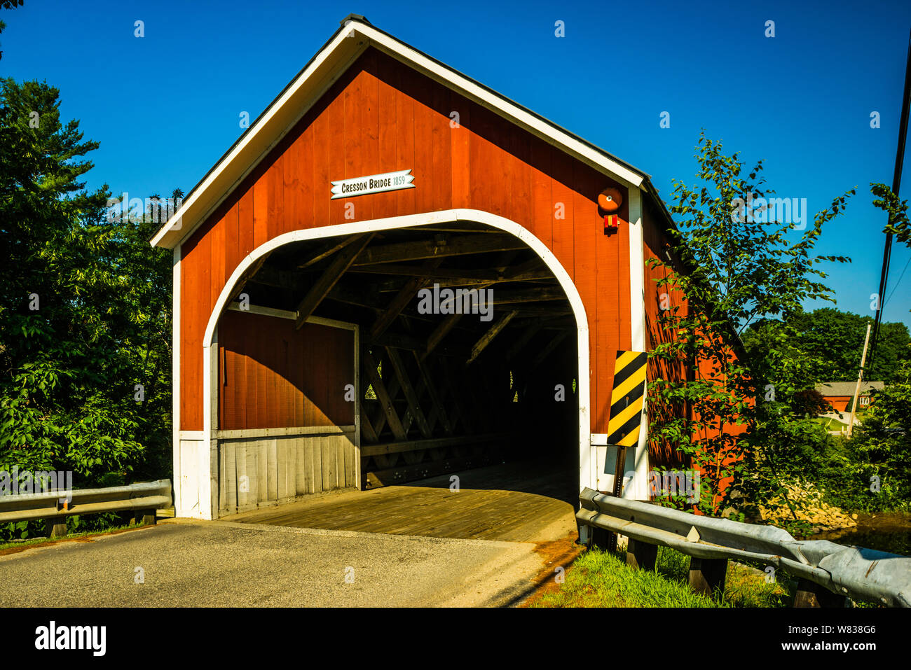 Covered bridge new england ashuelot hi-res stock photography and images ...