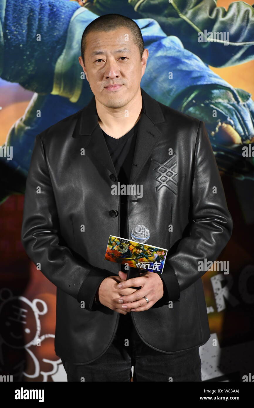 Chinese director Ding Sheng attends the premiere of his new movie ...