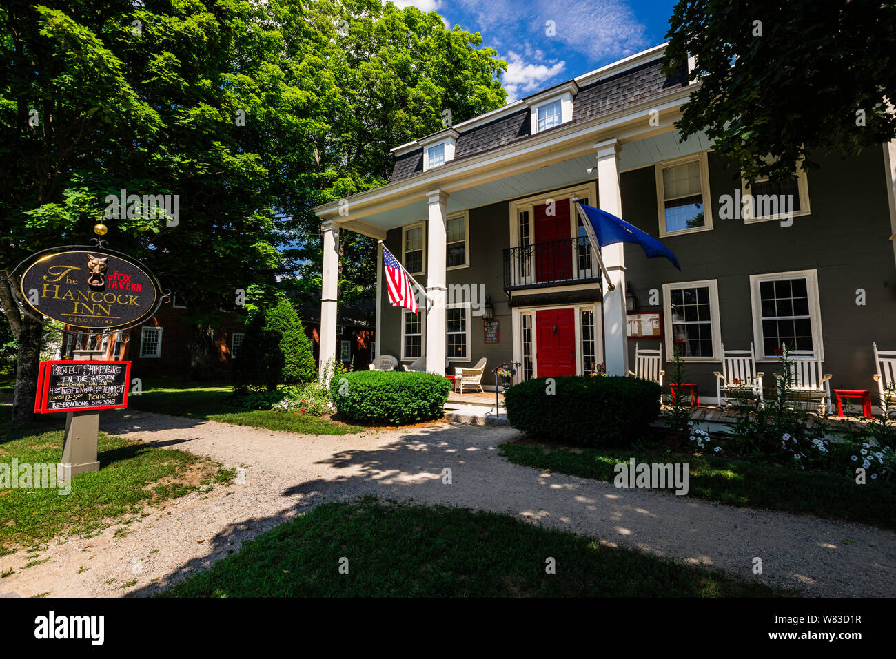 The Hancock Inn and Fox Tavern Hancock Village Historic District ...