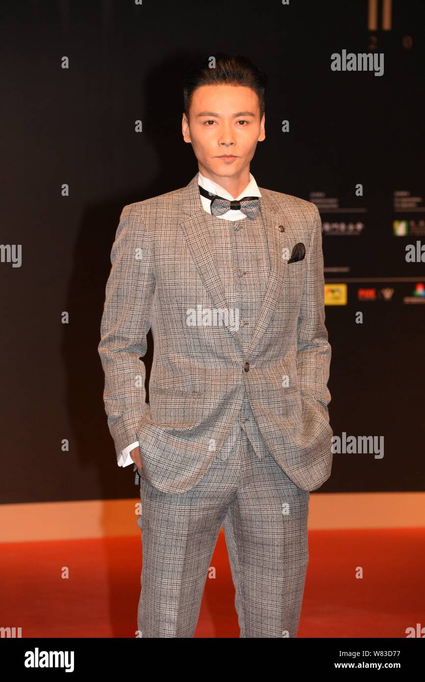 Chinese actor Max Zhang or Zhang Jin arrives on the red carpet for the ...