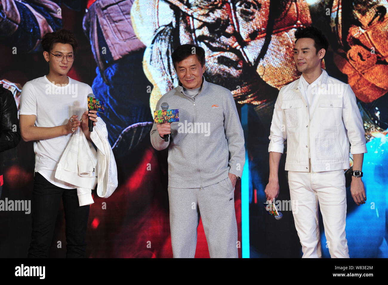 (From left) Chinese singer and actor Huang Zitao, better known as Z.TAO ...