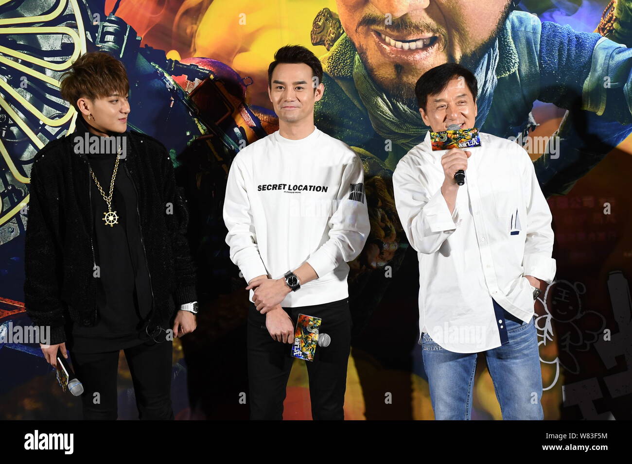 (From left) Chinese singer and actor Huang Zitao, better known as Z.TAO ...