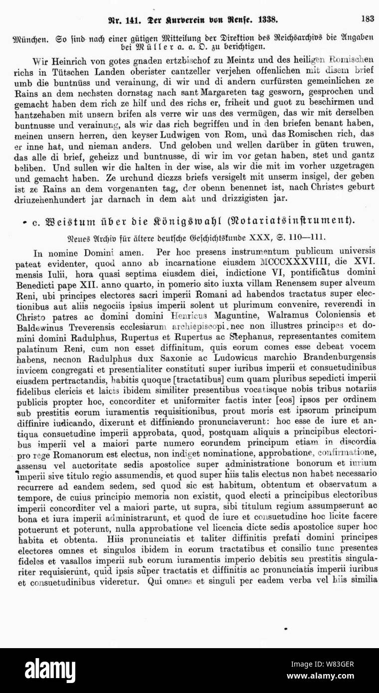 De Zeumer V2 183 Stock Photo - Alamy