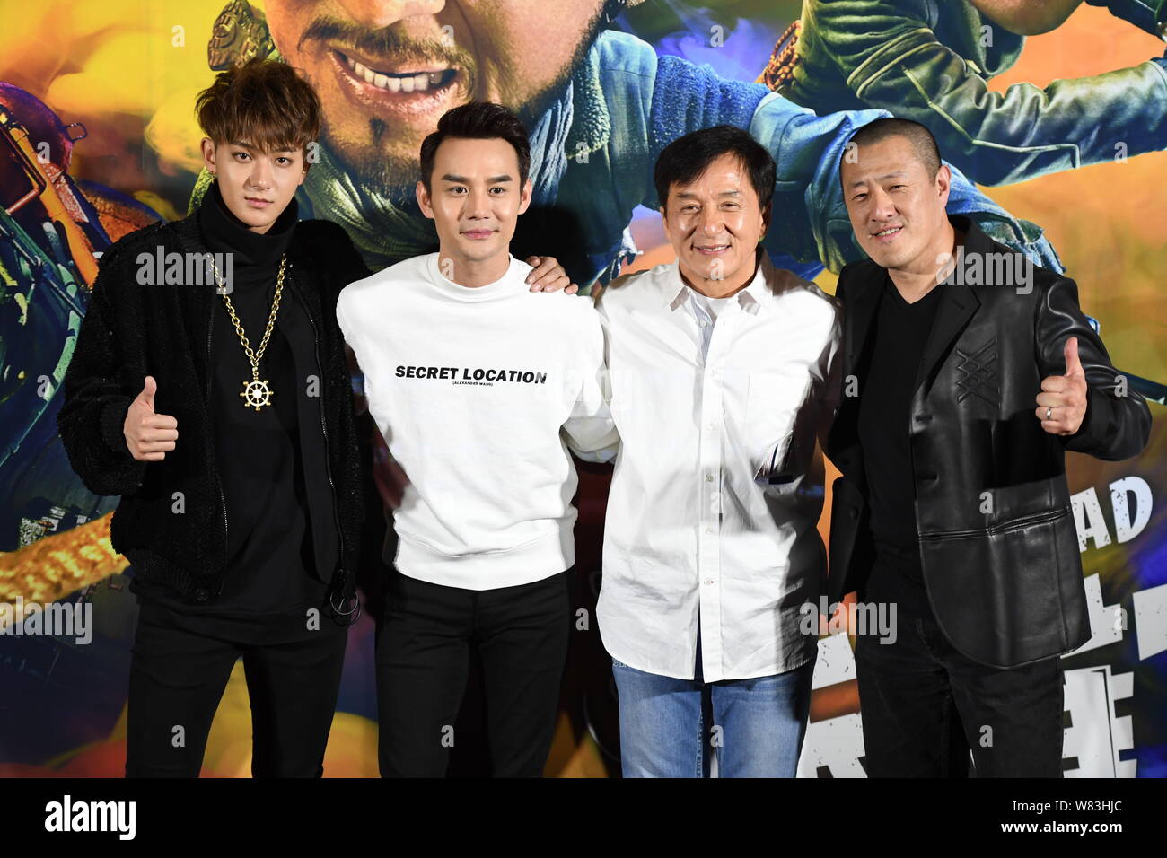 (From left) Chinese singer and actor Huang Zitao, better known as Z.TAO ...