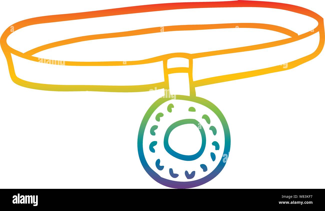 Rainbow collar Cut Out Stock Images & Pictures - Alamy