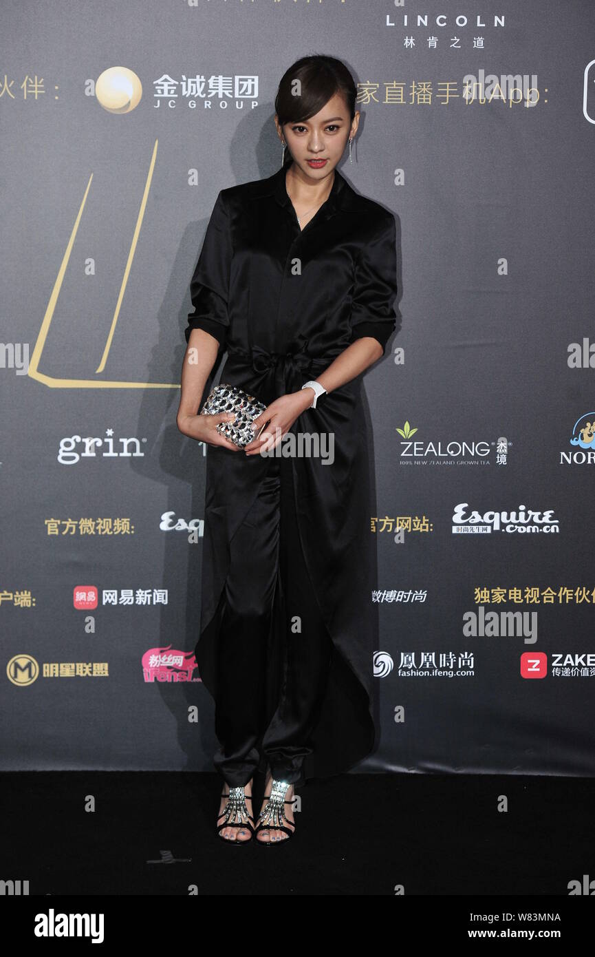 Hong Kong actress Cecilia Cheung arrives on the red carpet for the ...