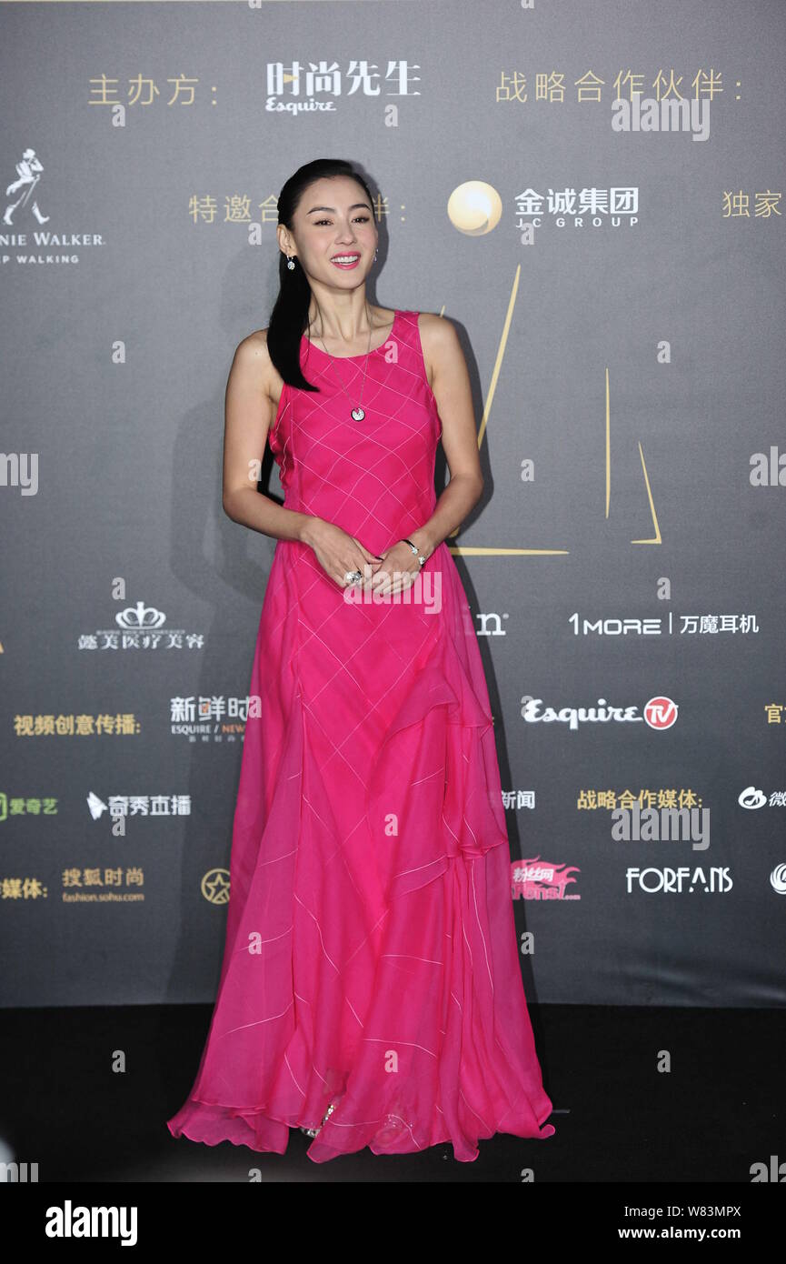 Hong Kong actress Cecilia Cheung arrives on the red carpet for the ...