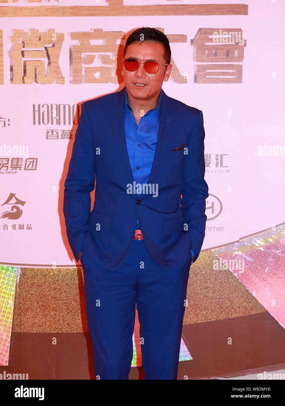 Hong Kong actor Michael Miu arrives on the red carpet for the 2016 ...