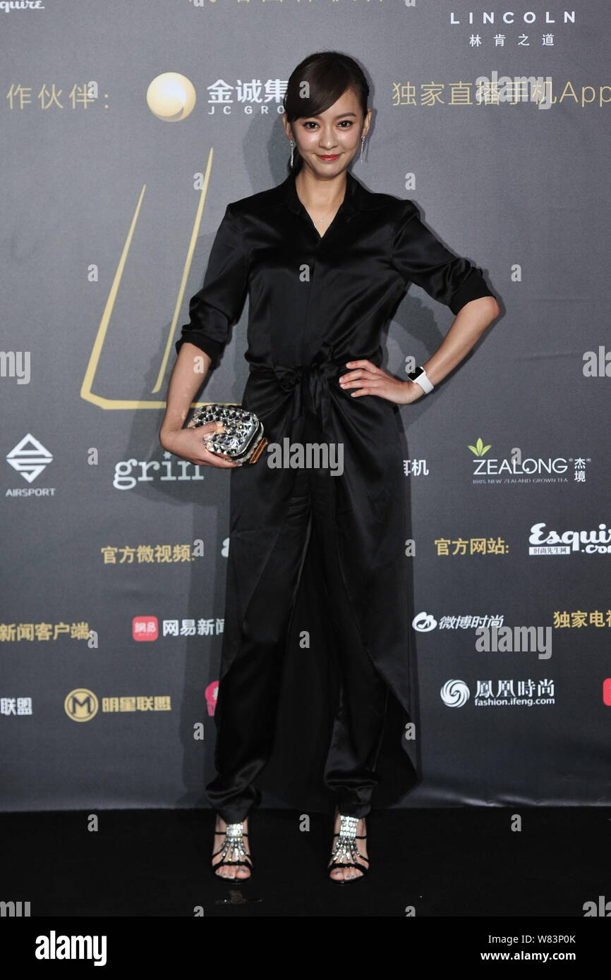 Hong Kong actress Cecilia Cheung arrives on the red carpet for the ...
