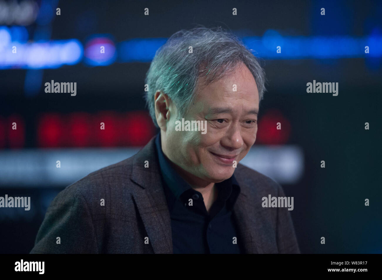 Taiwanese director Ang Lee attends a press conference to promote his ...