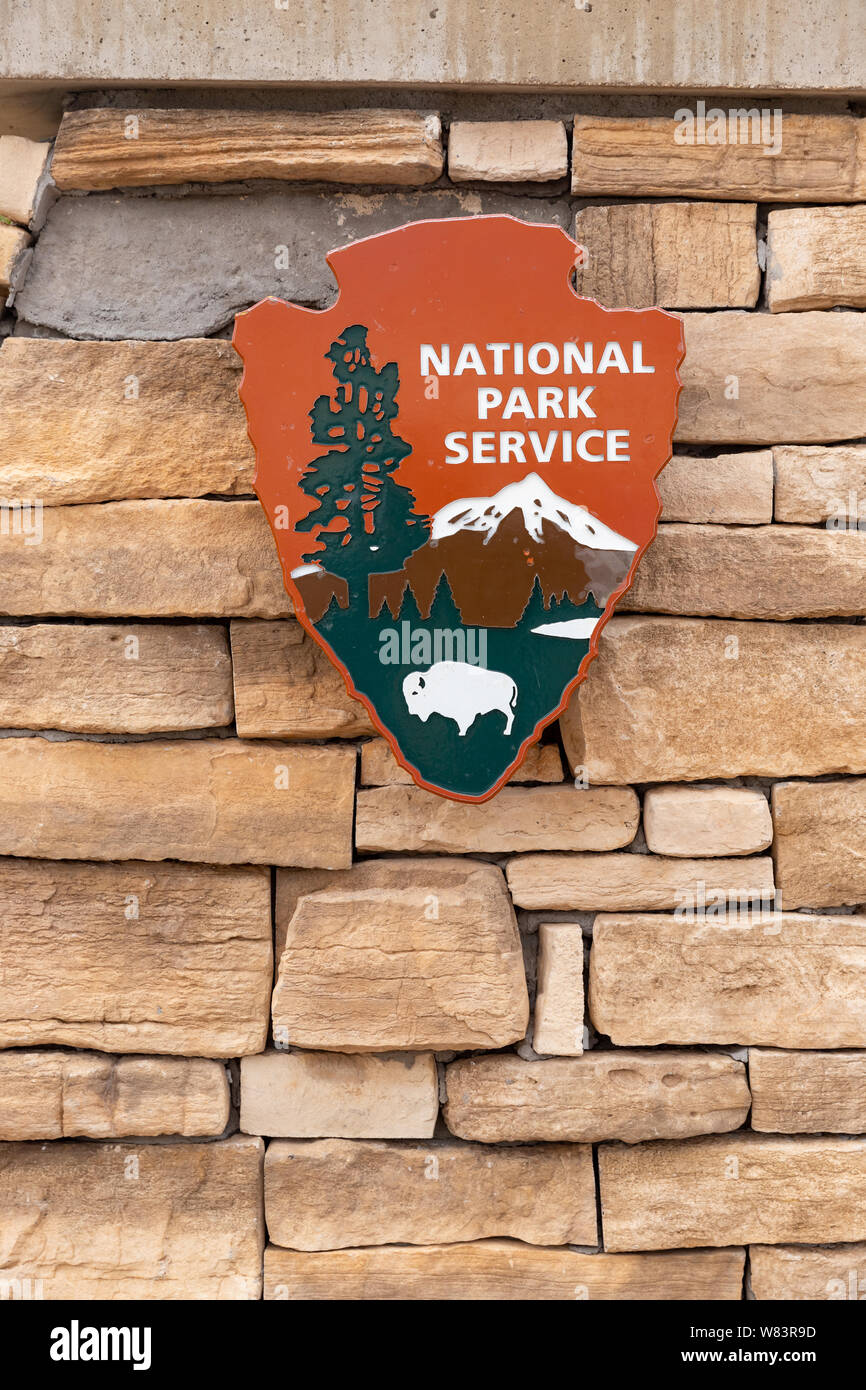 National park service logo hi-res stock photography and images - Alamy