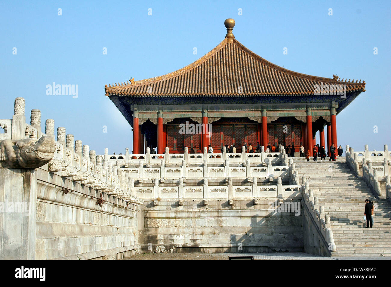 --FILE--View of the Palace Museum, also known as the Forbidden City, in ...