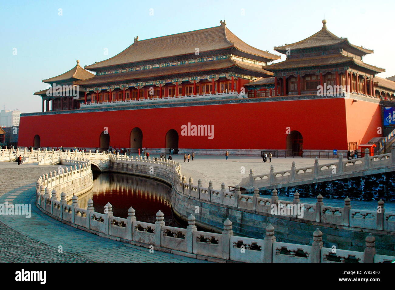 --FILE--View of the Palace Museum, also known as the Forbidden City, in ...