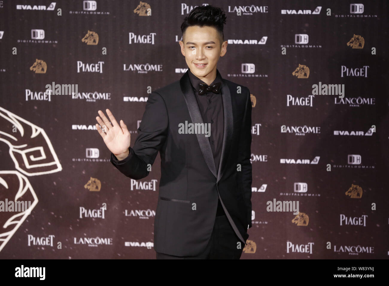 Taiwanese actor Kai Ko arrives on the red carpet for the 53rd Golden Horse Awards in Taipei ...