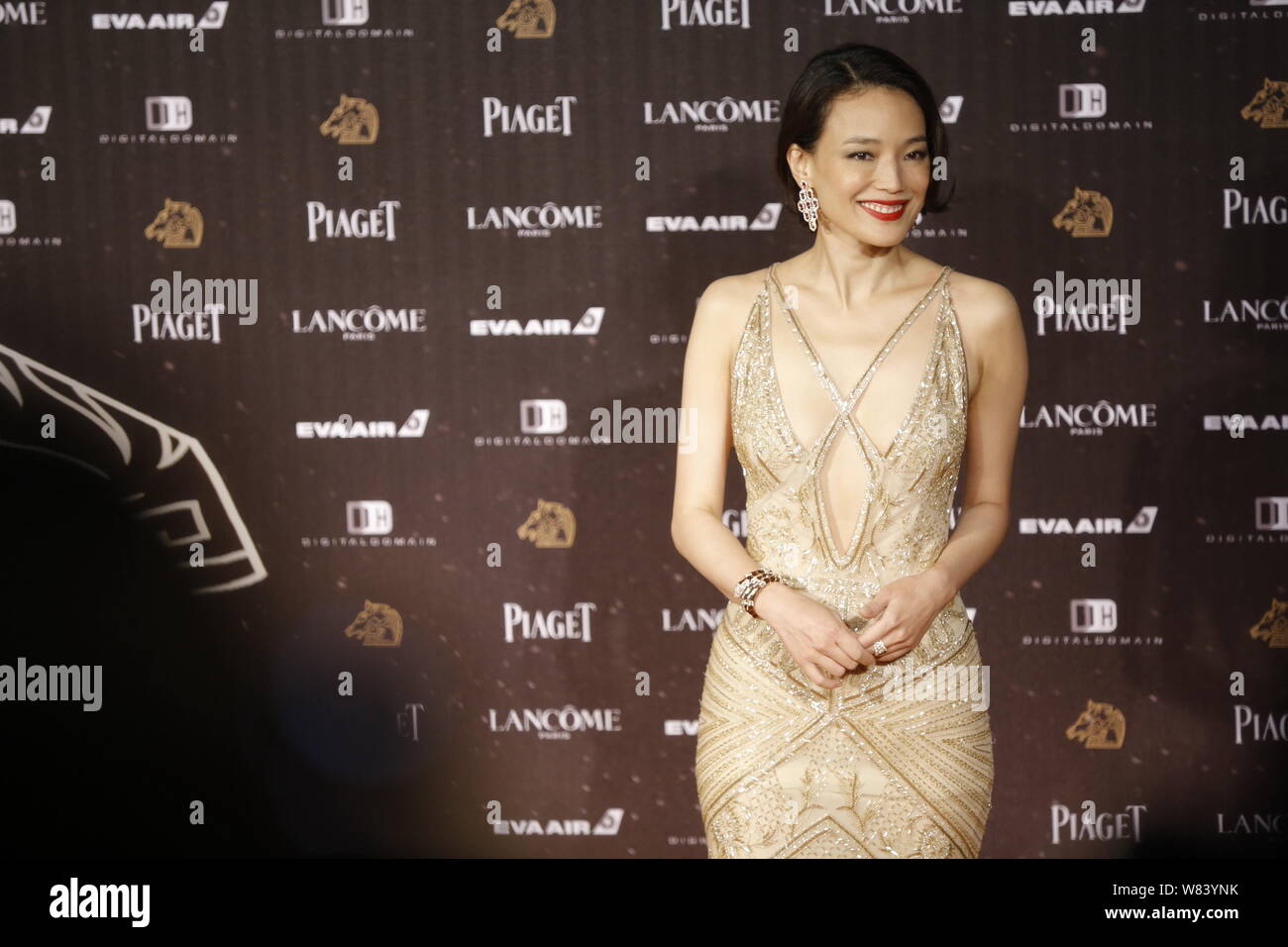 Taiwanese actress Shu Qi arrives on the red carpet for the 53rd Golden ...