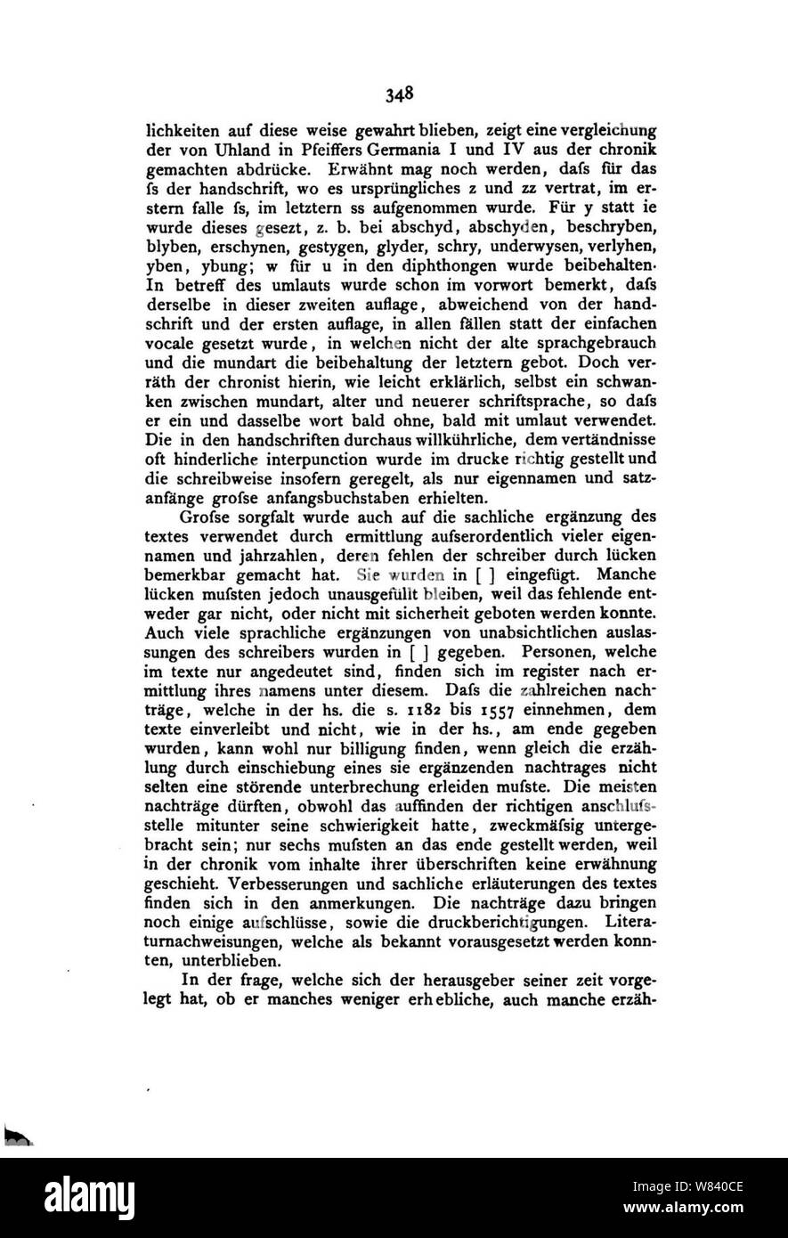 De Zimmerische Chronik 4 348 Stock Photo - Alamy