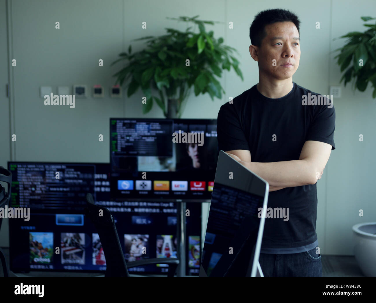--FILE--Jia Yueting, founder, Chairman and CEO of Leshi Information ...