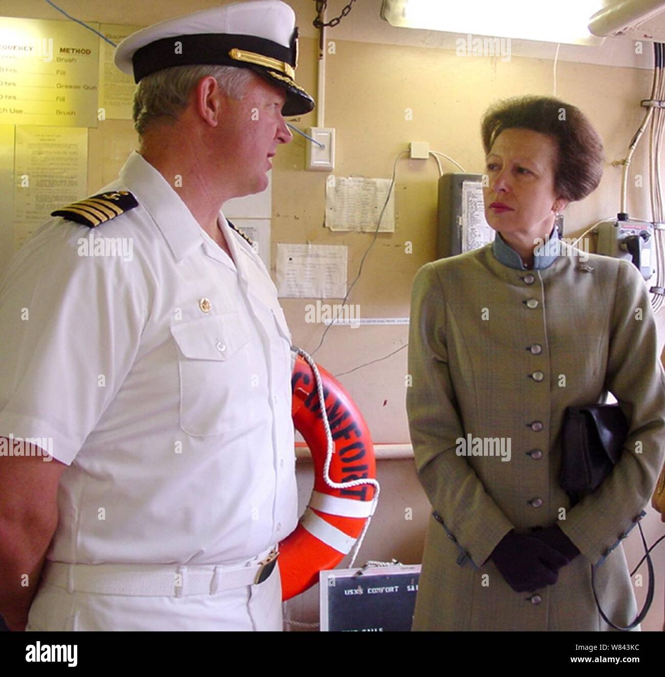 Dean Bradford and Princess Anne Stock Photo - Alamy