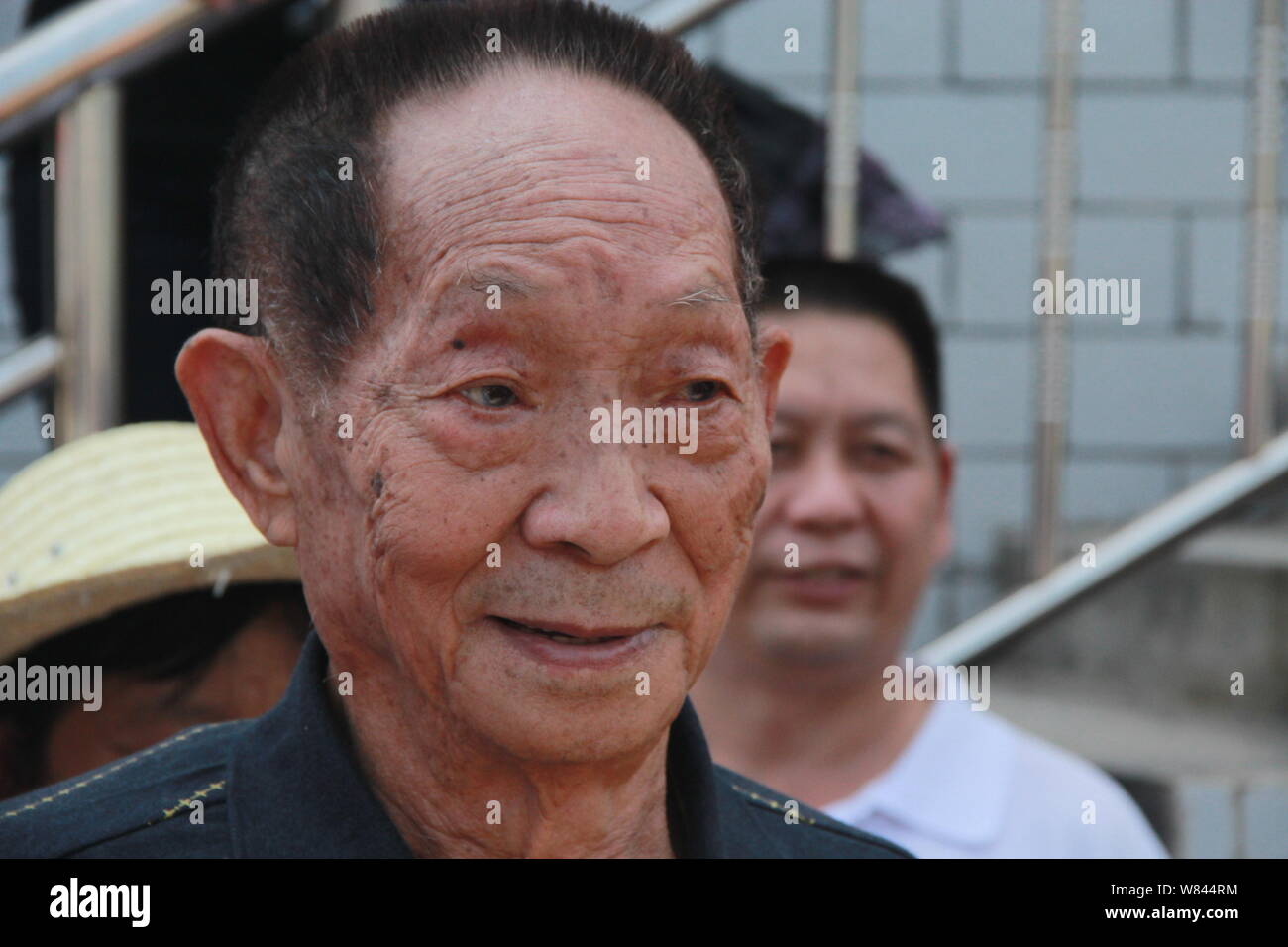 --FILE--Chinese scientist Yuan Longping, known as the Father of Hybrid ...