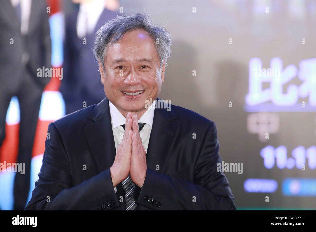 Taiwanese director Ang Lee attends a premiere event of his new movie ...
