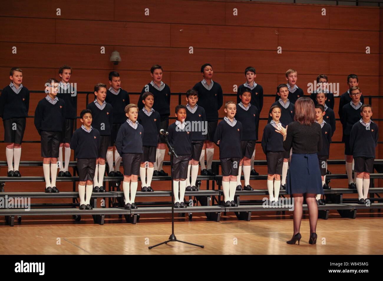 Little singers of the wooden cross hi-res stock photography and images ...