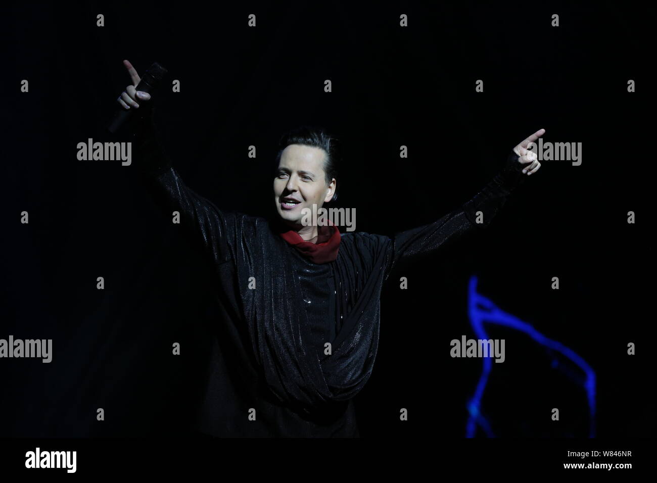 Russian singer-songwriter Vitaliy Vladasovich Grachov, better known by ...