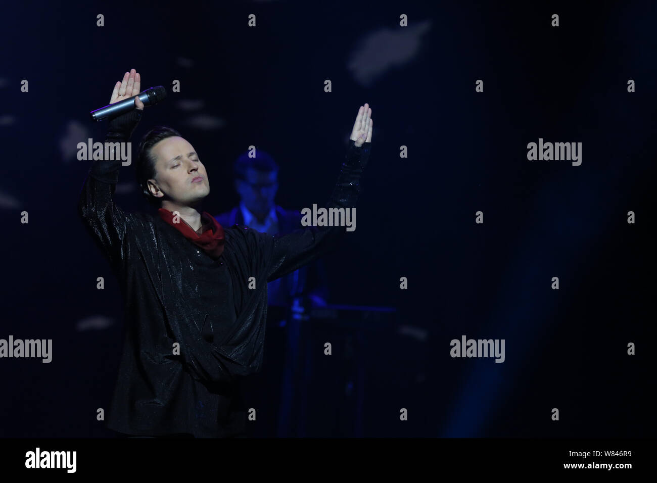 Russian singer-songwriter Vitaliy Vladasovich Grachov, better known by ...