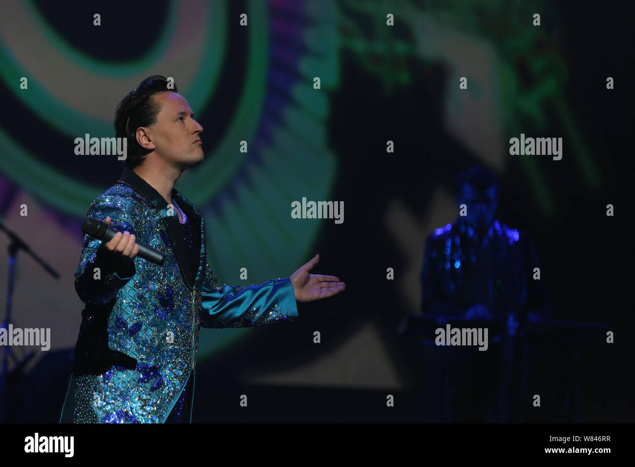 Russian singer-songwriter Vitaliy Vladasovich Grachov, better known by ...