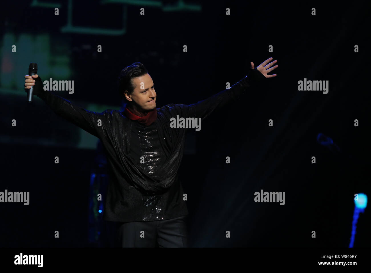 Russian singer-songwriter Vitaliy Vladasovich Grachov, better known by ...