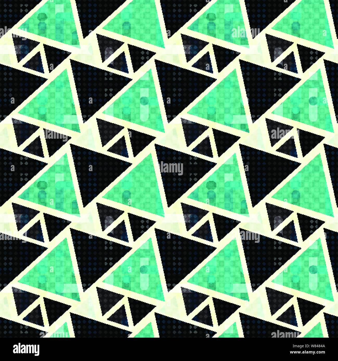 small colored polygons. Seamless geometric pattern. vector illustration ...