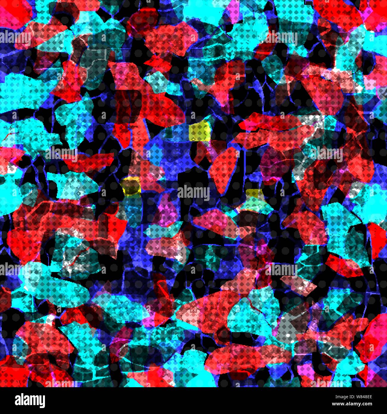 abstract colored geometric elements. vector illustration Stock Vector ...