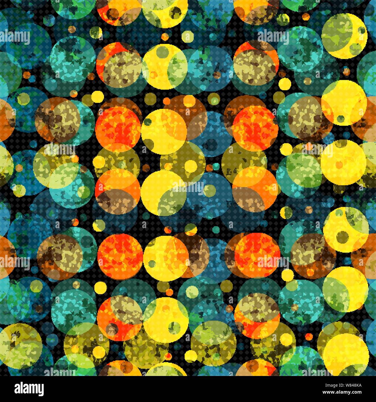 colored circles. beautiful abstract geometric background. vector ...