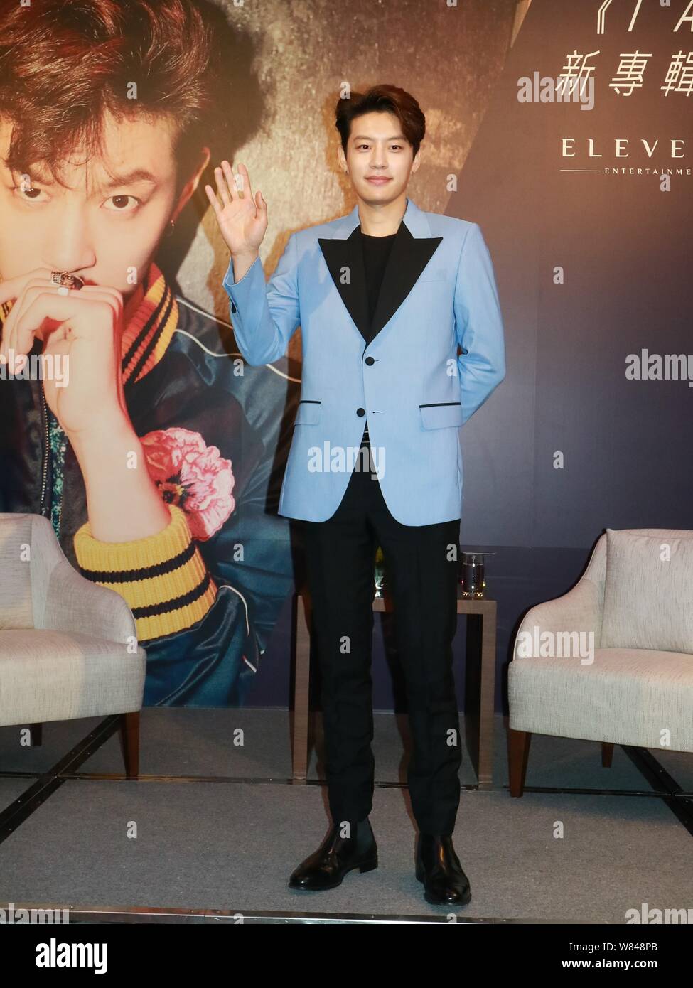 South Korean singer Choi Dong-wook, better known by his stage name ...