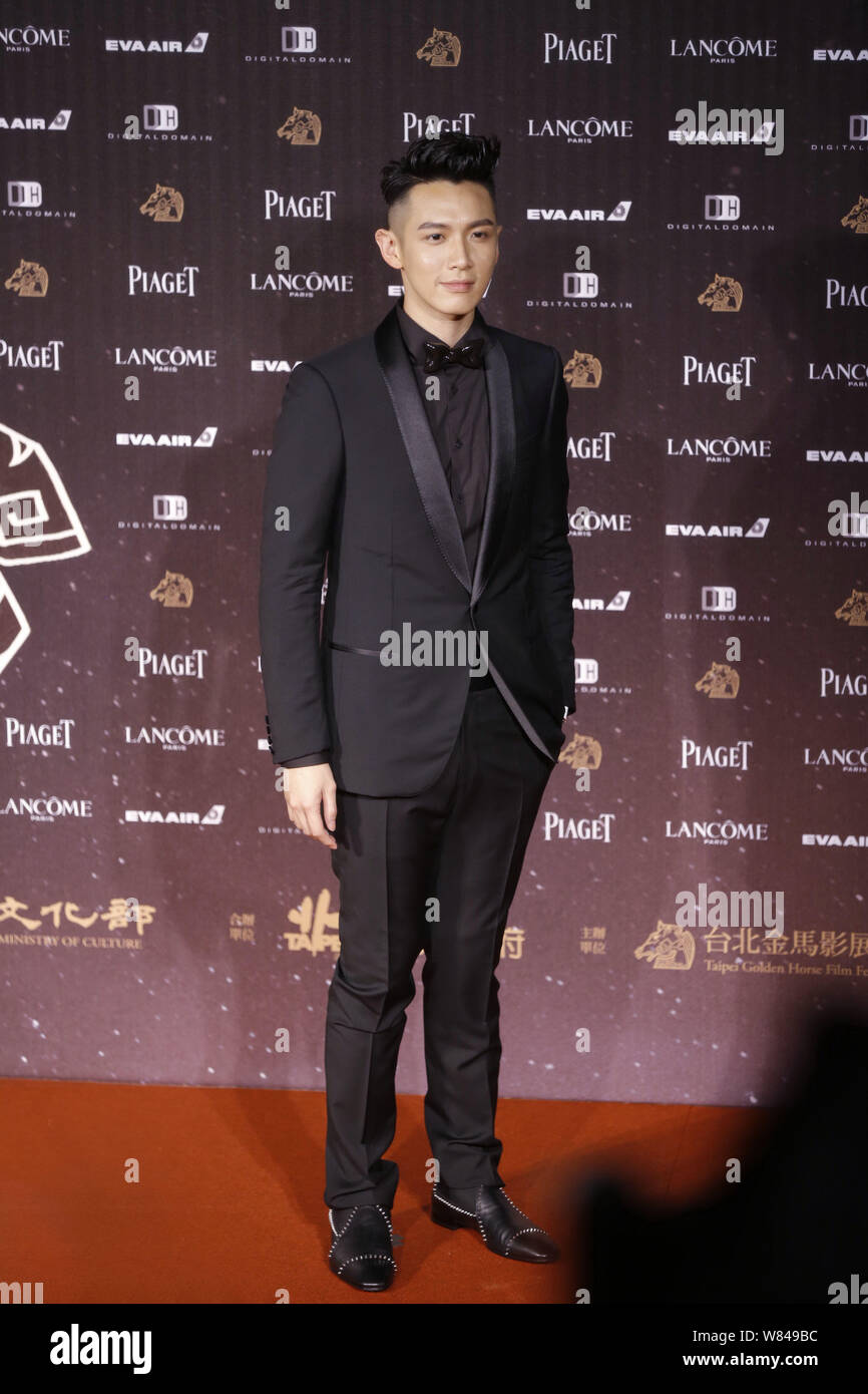 Taiwanese actor Kai Ko arrives on the red carpet for the 53rd Golden ...