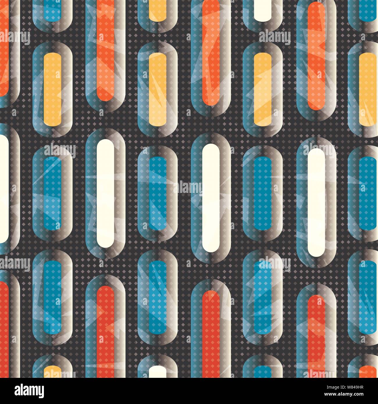 delicate abstract geometric background. colored circles and lines ...