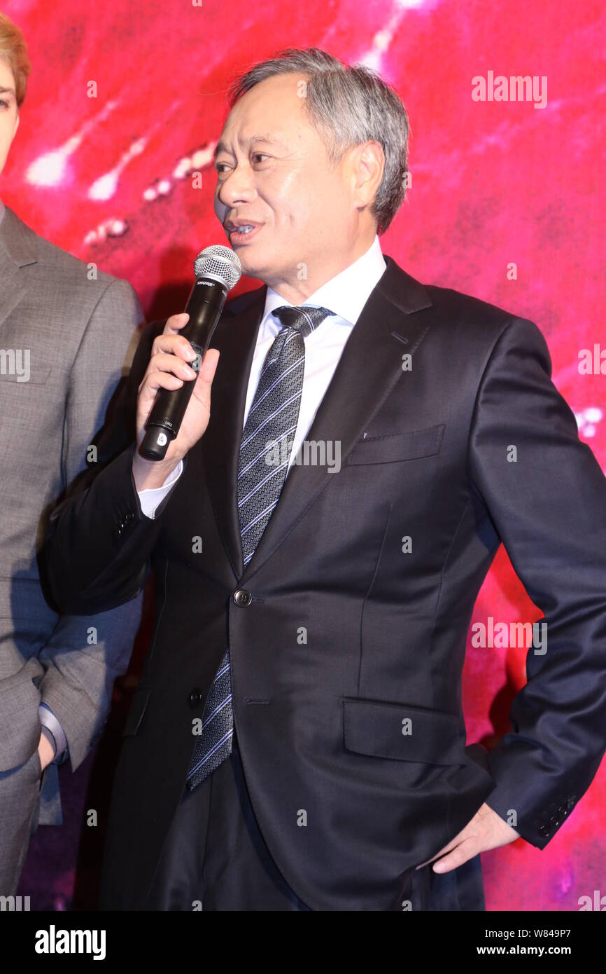 Taiwanese director Ang Lee arrives at the red carpet for a premiere of ...
