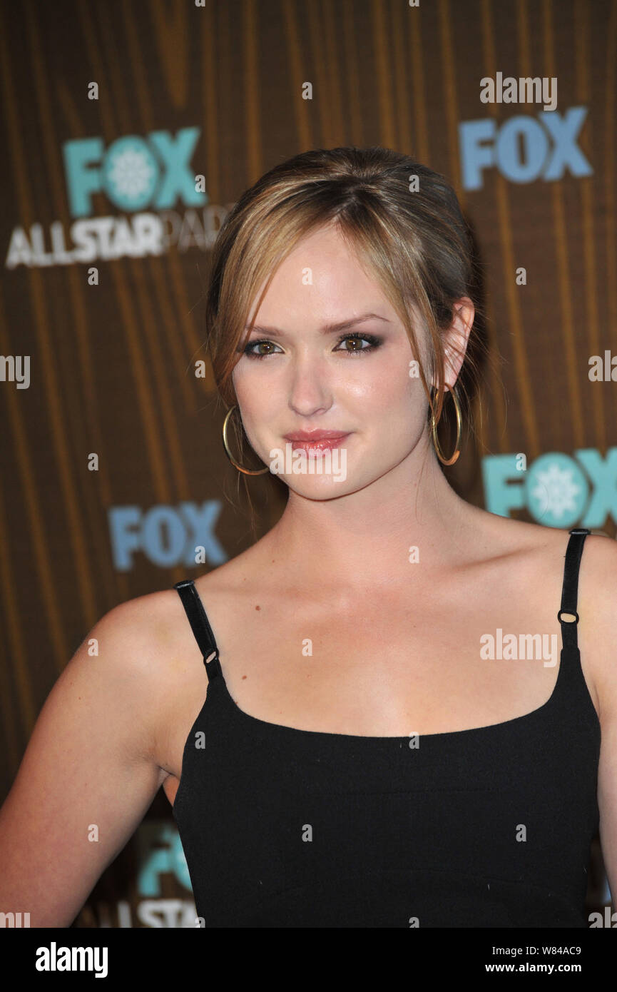 LOS ANGELES, CA. January 11, 2010: Kaylee DeFer at the Fox TV All-Star ...