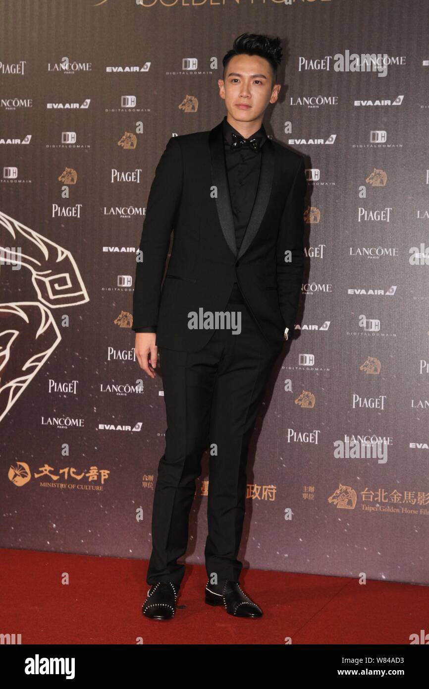 Taiwanese actor Kai Ko arrives on the red carpet for the 53rd Golden ...