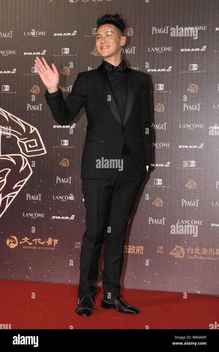 Taiwanese actor Kai Ko arrives on the red carpet for the 53rd Golden ...