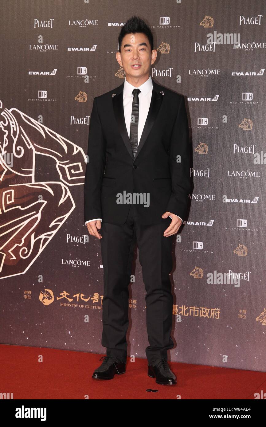 Taiwanese singer and actor Richie Jen arrives on the red carpet for the ...