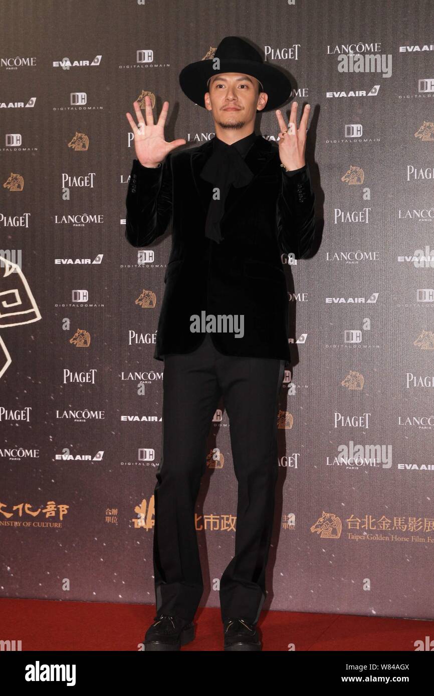 Taiwanese actor Chang Chen arrives on the red carpet for the 53rd ...