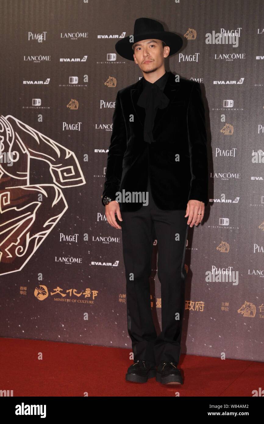 Taiwanese actor Chang Chen arrives on the red carpet for the 53rd ...