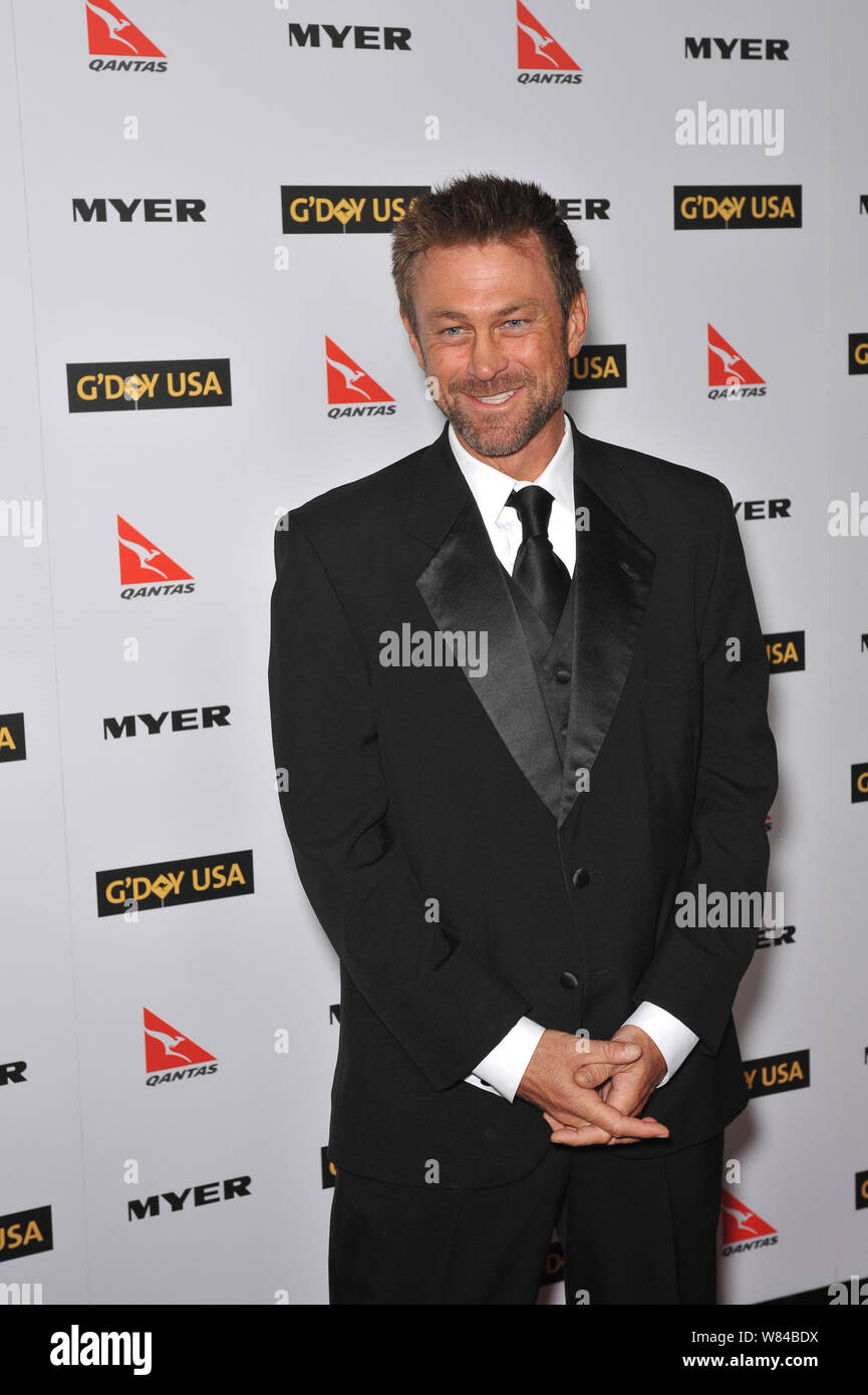 LOS ANGELES, CA. January 16, 2010: Grant Bowler at the 2010 G'Day USA ...