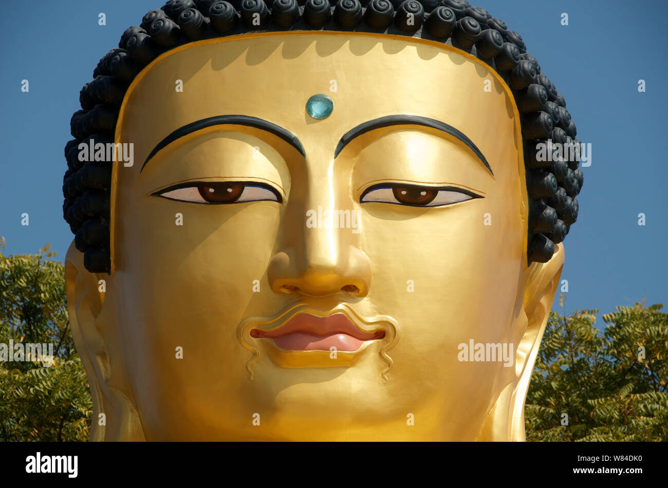 Buddha statue in a temple in northern Myanmar Stock Photo - Alamy