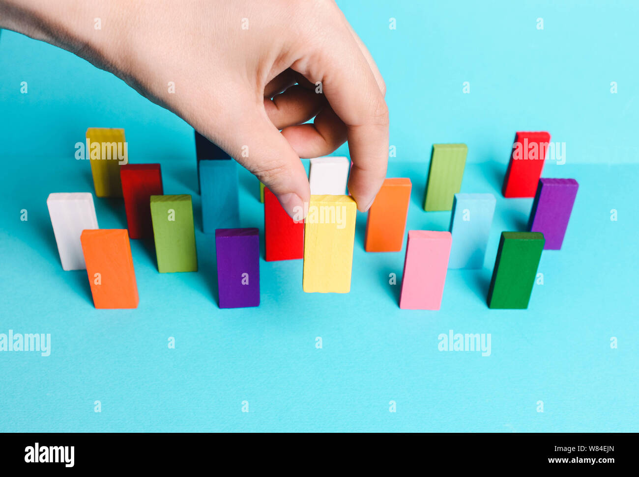 Concept creative, logical thinking, art,Creativity inspiration,order ...