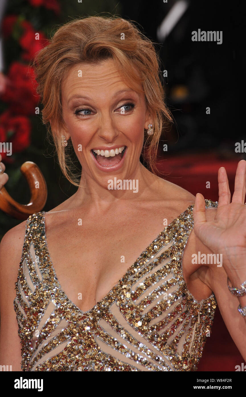 LOS ANGELES, CA. January 17, 2010: Toni Collette at the 67th Golden Globe Awards at the Beverly ...