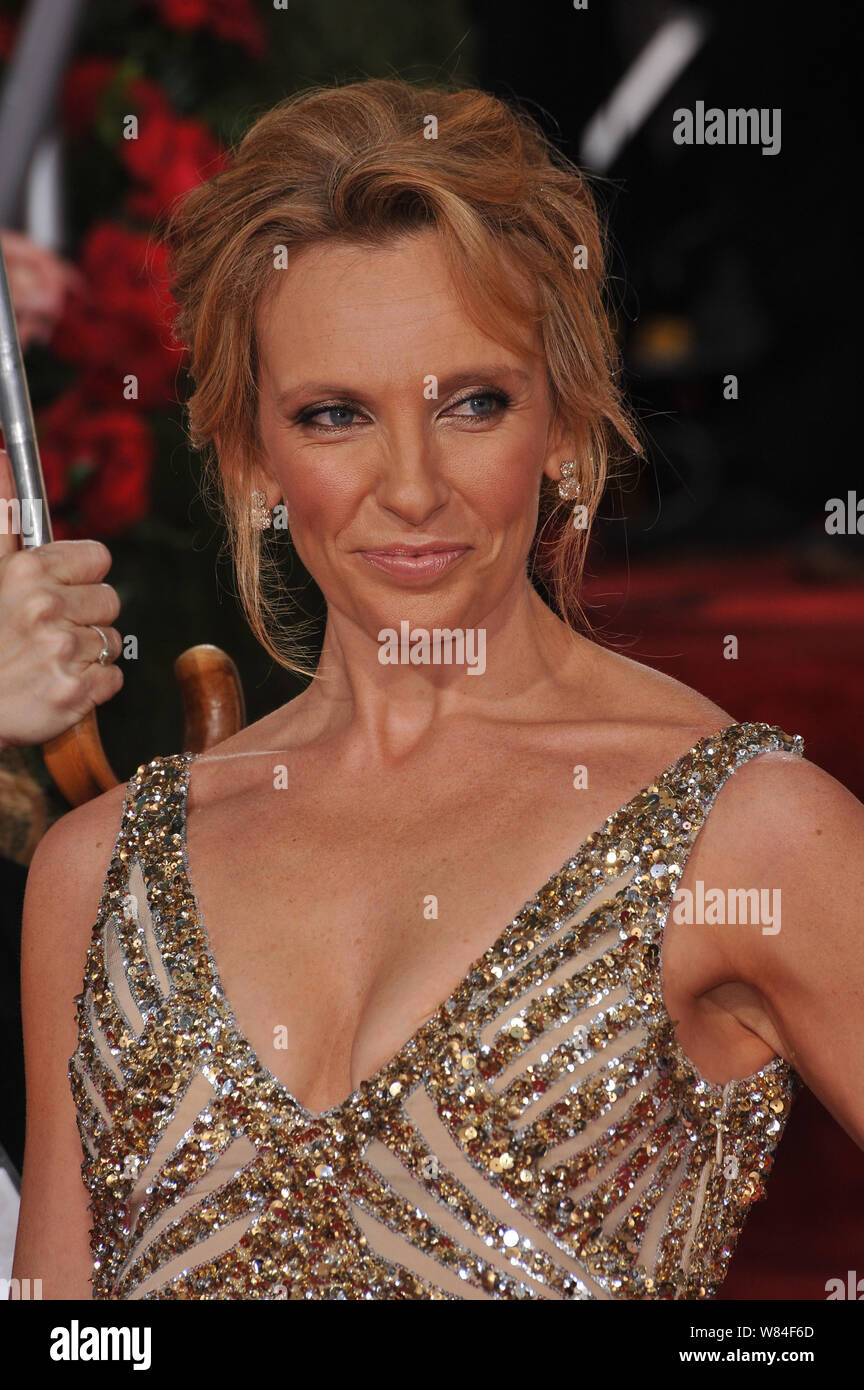 LOS ANGELES, CA. January 17, 2010: Toni Collette at the 67th Golden Globe Awards at the Beverly ...