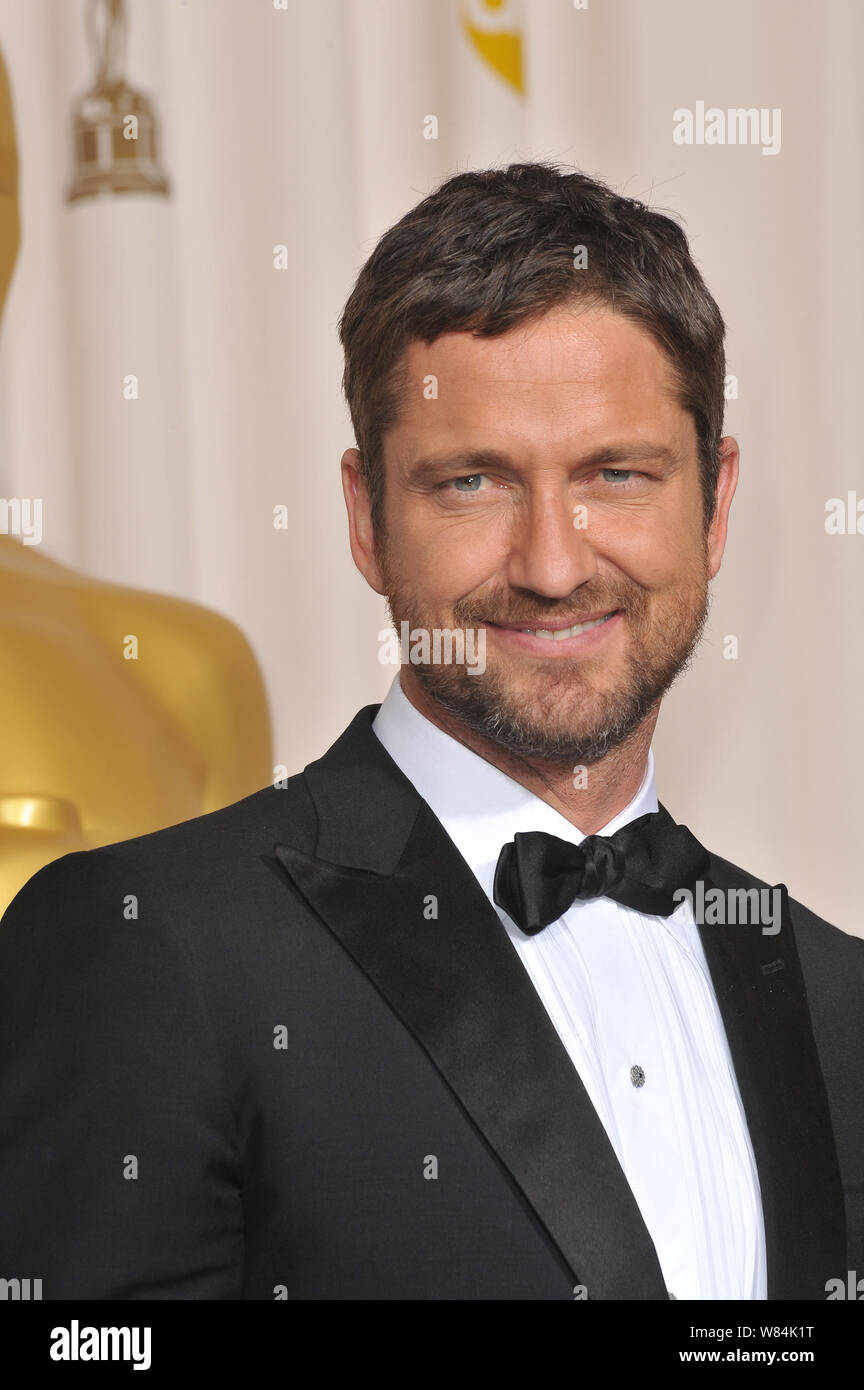 LOS ANGELES, CA. March 07, 2010: Gerard Butler at the 82nd Academy ...