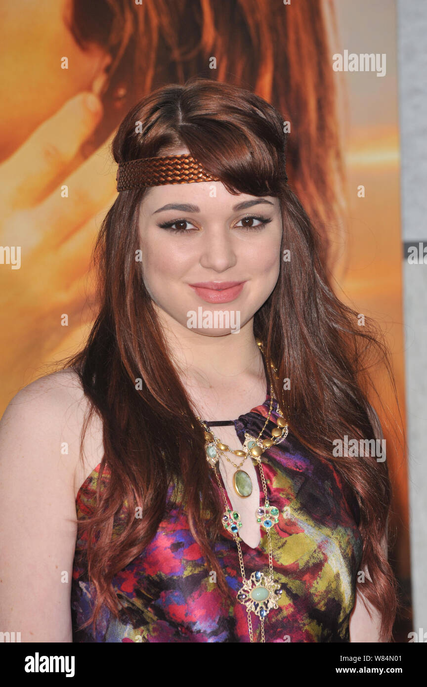LOS ANGELES, CA. March 25, 2010: Jennifer Stone at the world premiere ...